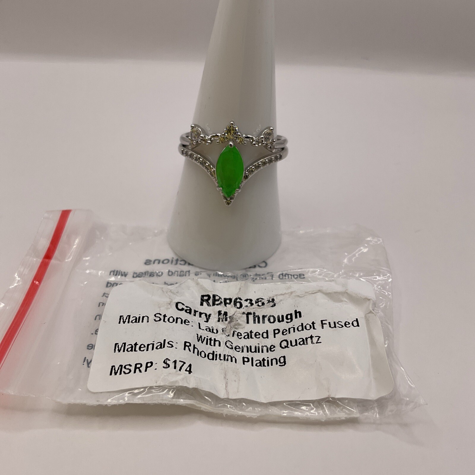 Bomb Party Ring Size 9 *2 Rings* RBP6368 “Carry Me Through”💚 Aug 2023 ...