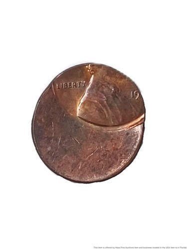2 American Lincoln Copper Penny 75% Offset Error 1 Cent Coin | eBay