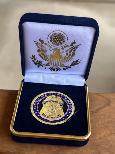 UNITED STATES SECRET SERVICE SPECIAL AGENT CHALLENGE COIN WITH ...