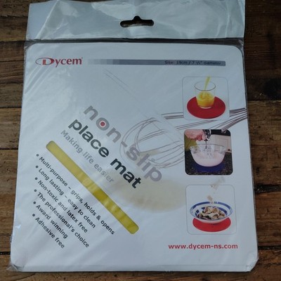 Dycem yellow Circular Non Slip Mat Healthcare | eBay UK