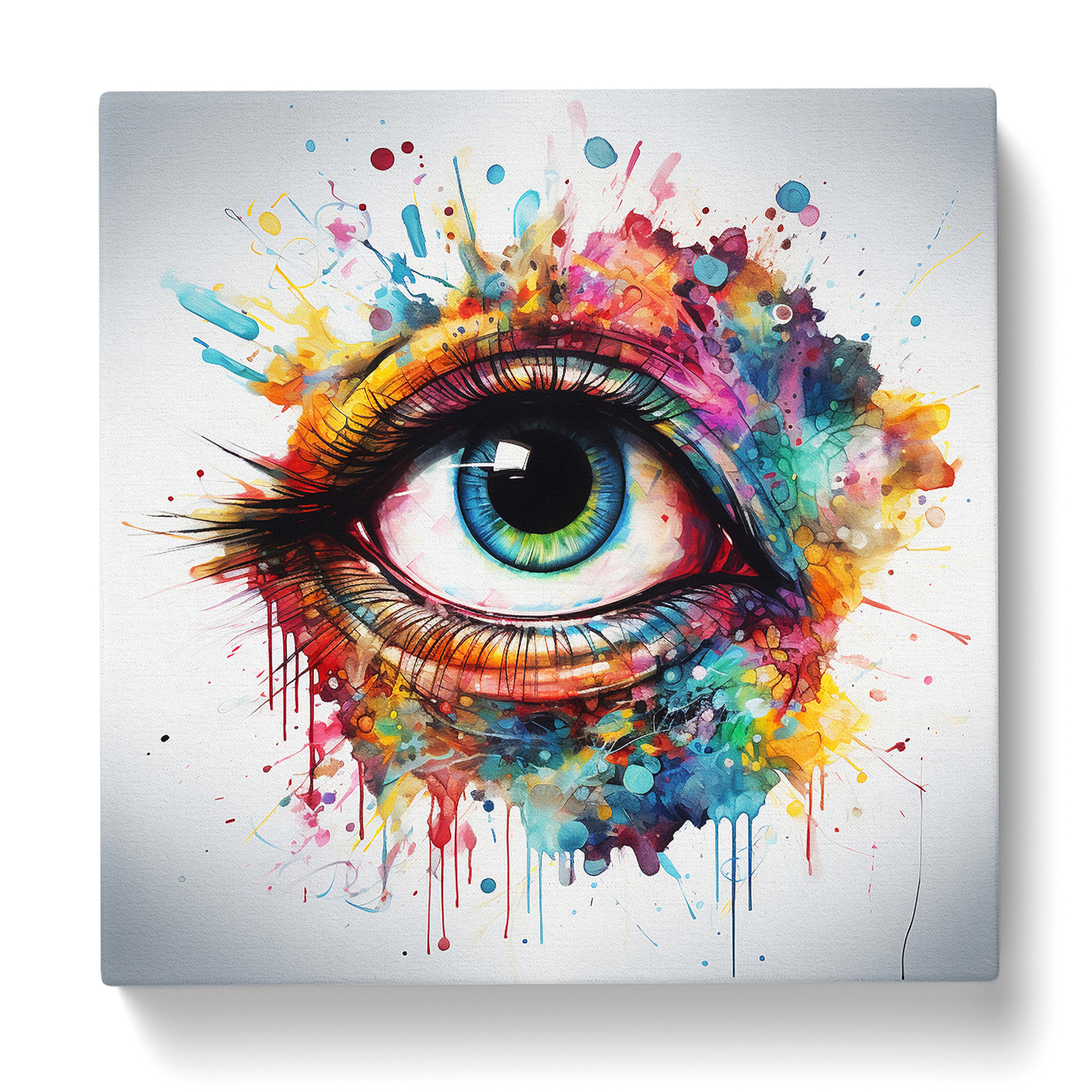 Canvas Print Wall Art Eye Abstract Art No.1 Framed Picture | eBay