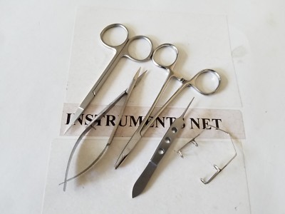 Basic Eye Surgery Pack of 5 Ophthalmic Micro Instrument | eBay
