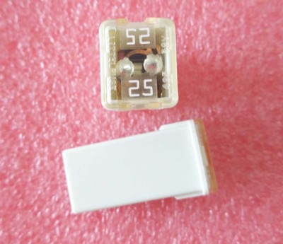 Littelfuse 0495025 495 Square Car Fuse 25A 32V JCASE Cartridge Fuses ...