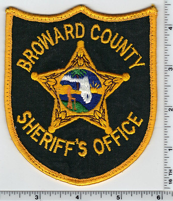 Broward County Sheriff's Office (Florida) shoulder patch - new from ...
