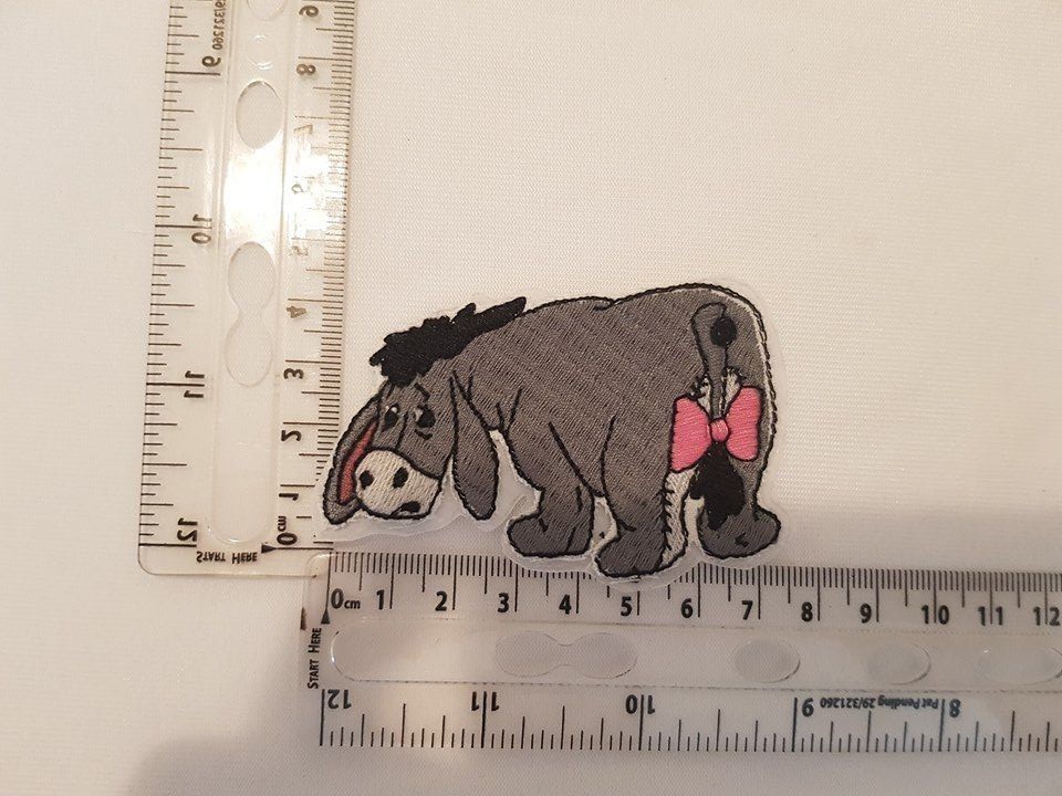 1 NEW SEW / IRON-ON EMBROIDERED WINNIE THE POOH TIGGER PIGLET EEYORE ...