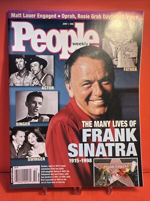People Magazine June 1, 1998 The Many Lives Of Frank Sinatra EX🦄 | eBay