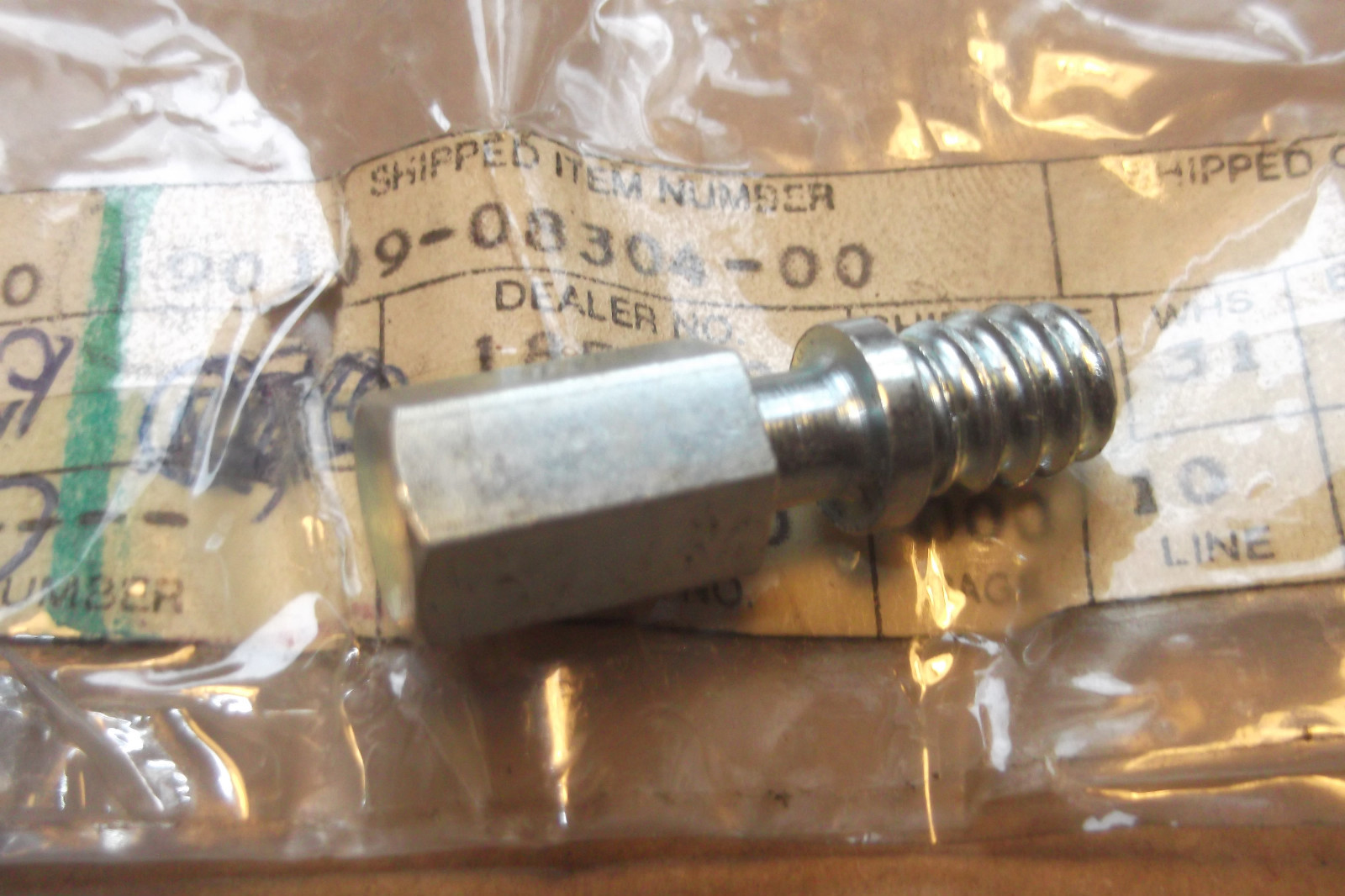 YAMAHA TZ250 TZ350 TD2 TD3 TR2 TR3 GENUINE EXHAUST FLANGE BOLT # 90109 ...