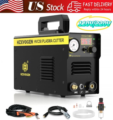 HF Touch Pilot Arc Cutting Machine ,50Amp Plasma Cutter with Quick Air ...