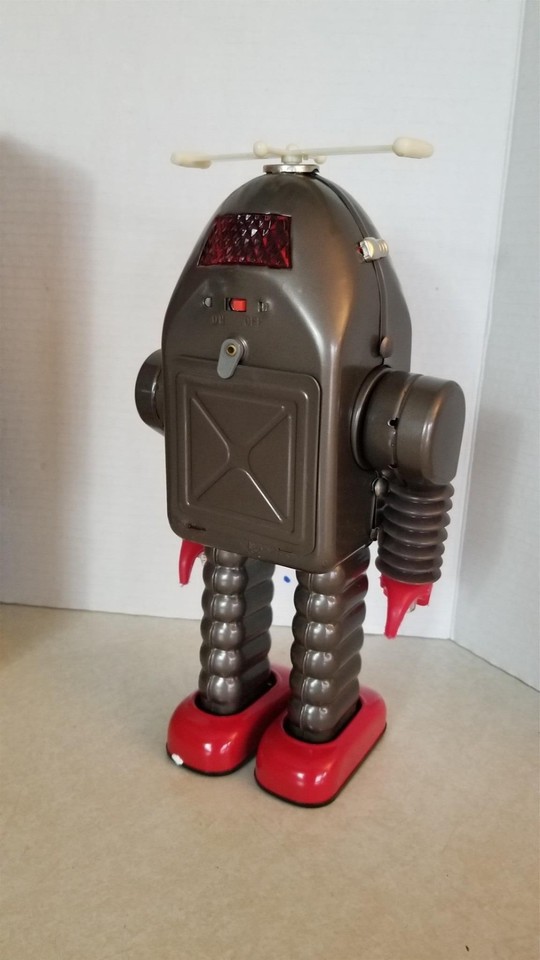 Thunder Robot 11.5" Tin Battery Operated New In Box Shelf Up1 | eBay