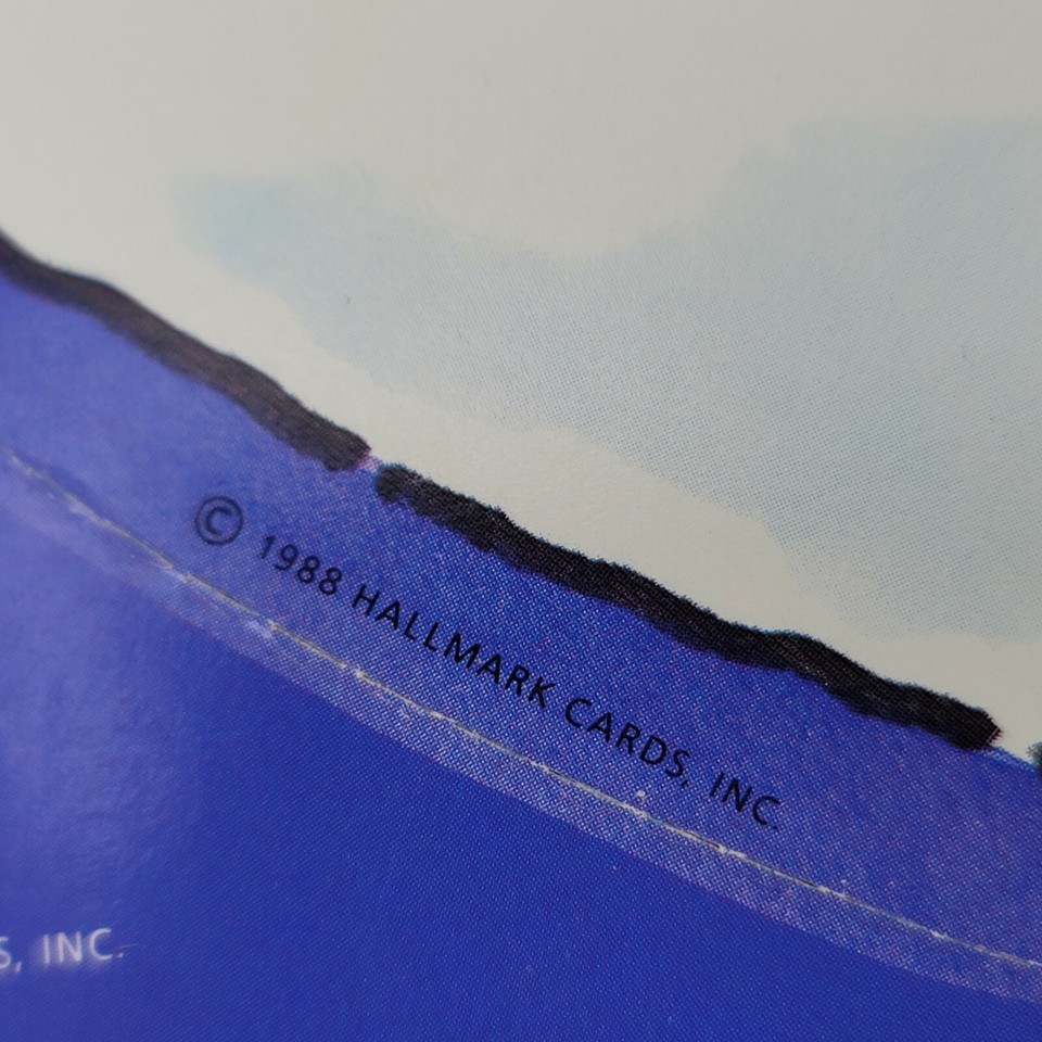 Vtg 1988 Hallmark Ambassador Boo Ghost Paper Die Cut Halloween Wall ...