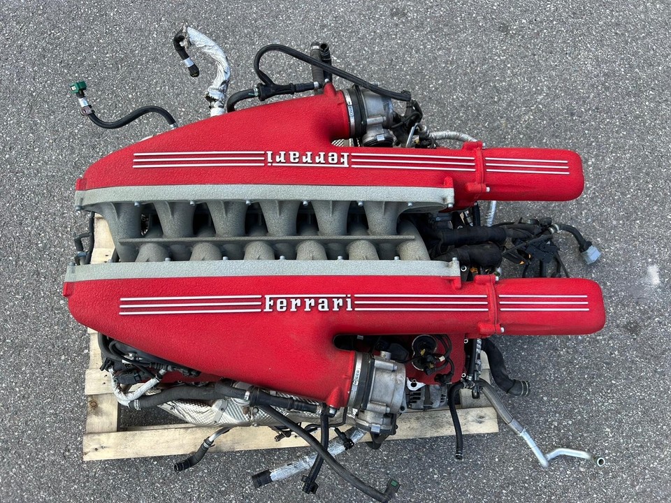 12-17 FERRARI F12 BERLINETTA 2015 F140FC V12 730HP COMPLETE ENGINE F140 ...