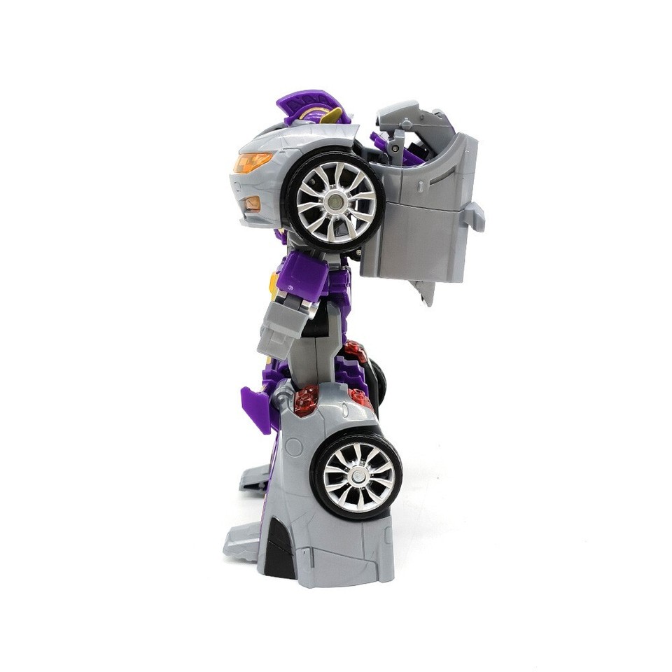 Metal CardBot Toy Transform Robot Wild Guardy, Buffalo Crush, Shadow X ...