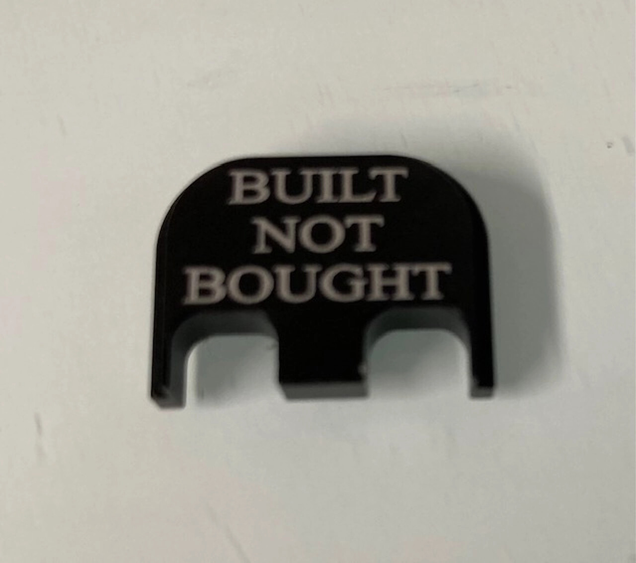 BUILT NOT BOUGHT Glock Gen 1-5 Billet Backplate Slide Plate 17 19 21 23 ...