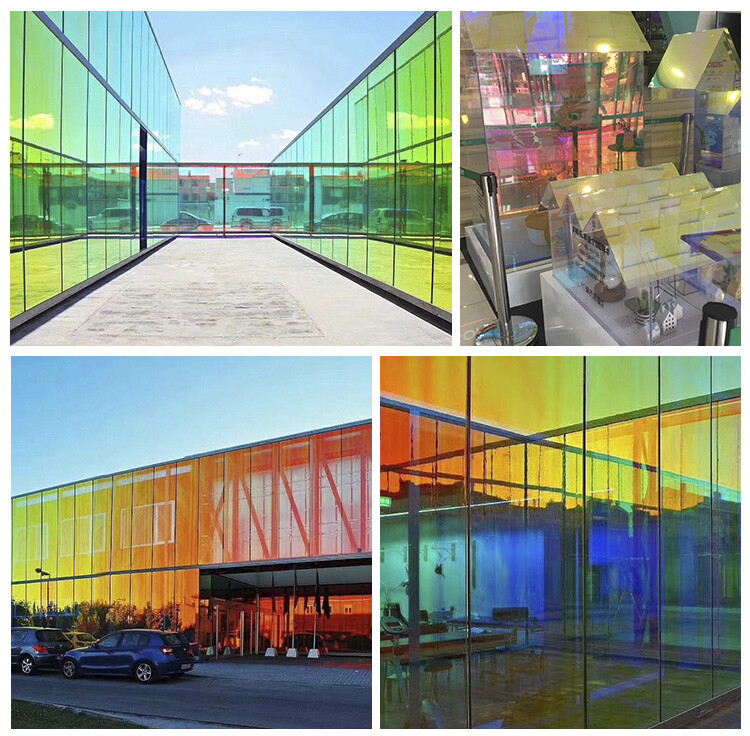 Dichroic Iridescent Window Film Glass Foils Sticker Films Solar Tint 20 ...