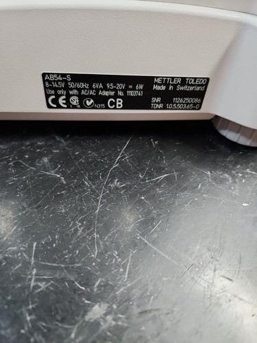 METTLER TOLEDO AB54-S ANALYTICAL BALANCE LAB SCALE | eBay
