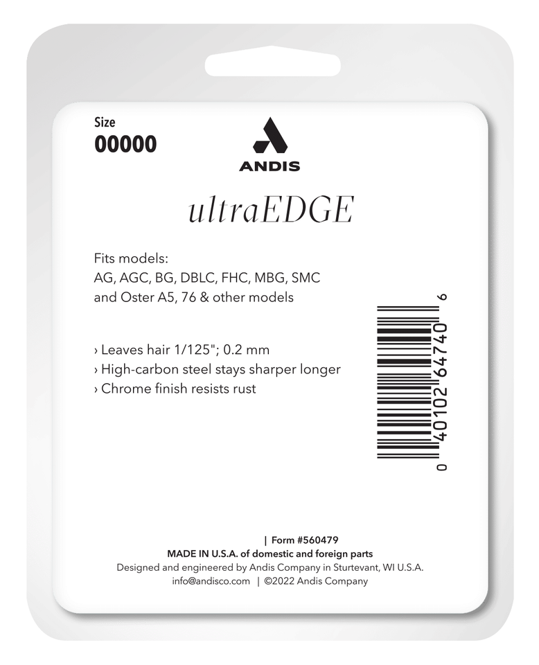 Andis UltraEdge Barber Stylist DETACHABLE BLADE*Fit Excel,Supra,BGR ...