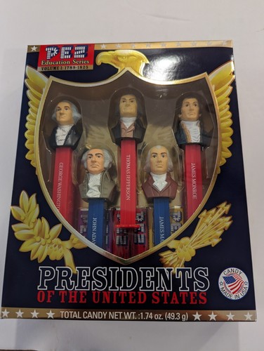 PEZ Candy Dispensers Presidents Of The United States Volume 1: 1789 ...