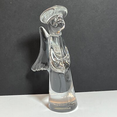 Christmas Lead Crystal Nativity Angel Figurine | eBay