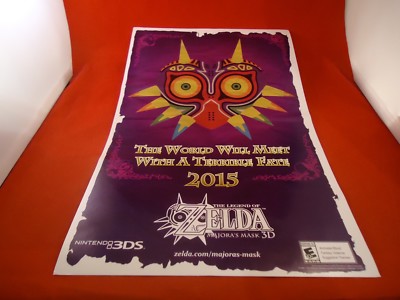 The Legend of Zelda Majora's Mask Nintendo 3DS Store Promo Promotional ...