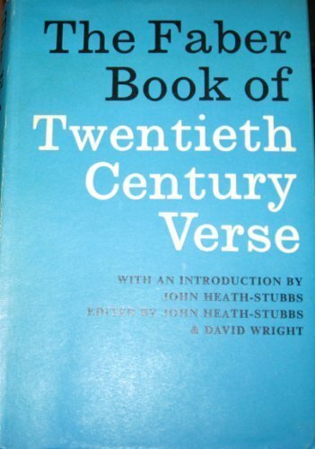 The Faber Book of 20th Century Verse. 9780571048878 9780571048878| eBay