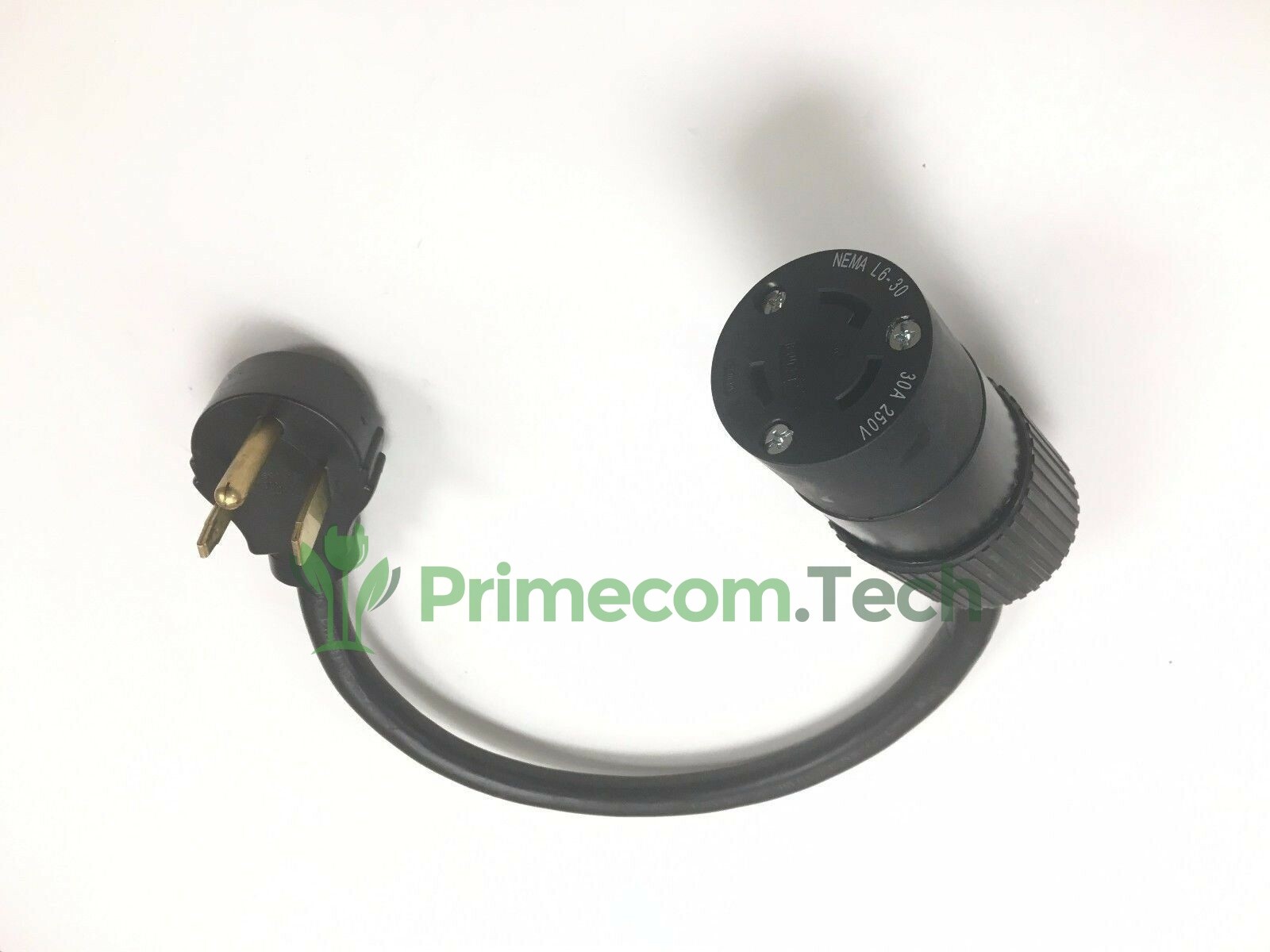 PDU 3PRONG NEMA L6-30R LOCK RECEPTACLE to 3PIN 6-50P PLUG POWER CORD ...