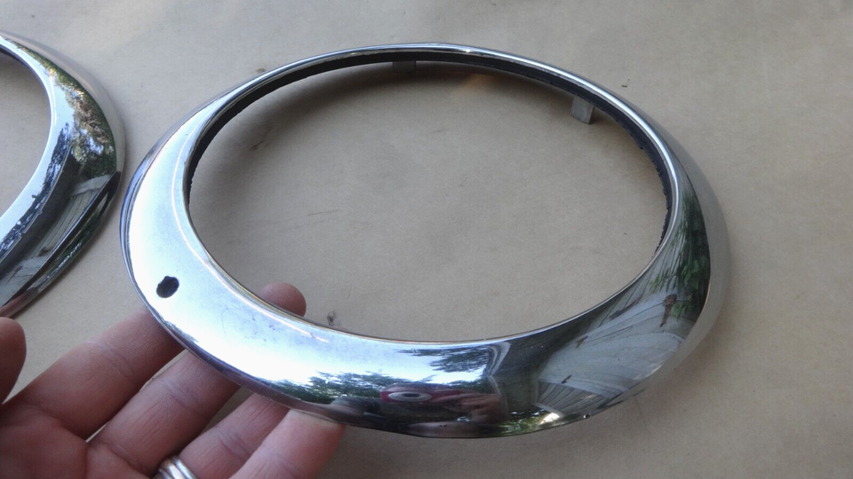 1941 1949 International Truck HEADLIGHT BEZELS RINGS Original Guide KB1 ...
