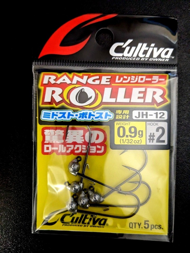 Owner Cultiva Range Roller JH-12 Finesse Jig Head Mid Strolling | eBay