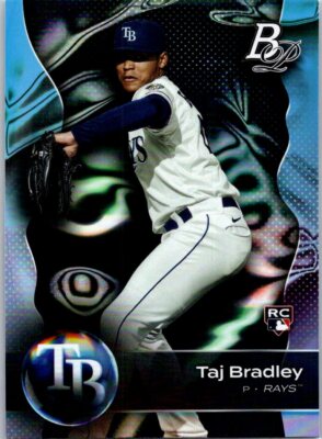 2023 Bowman Platinum #101 Taj Bradley Tampa Bay Rays Rookie | eBay