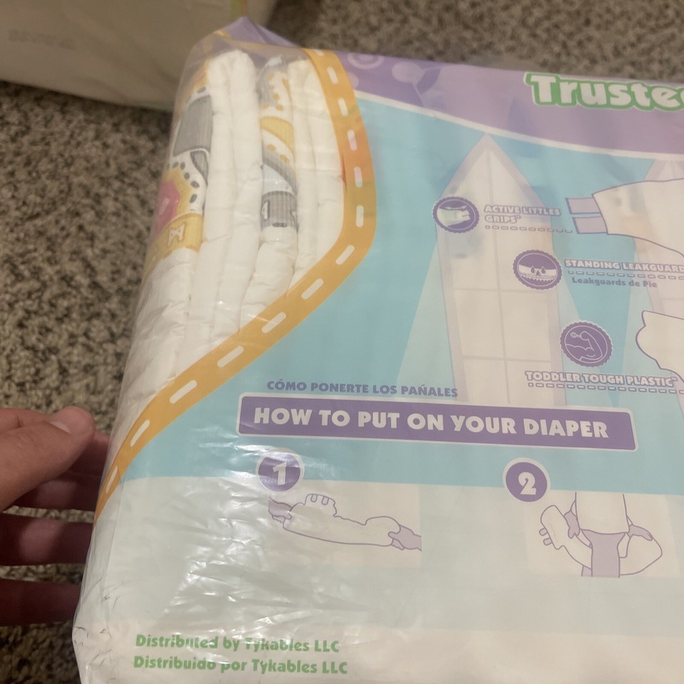 Tykables Premium 4 Bag Lot Size XL 2 Little Builder 1 Cammies 1 ...