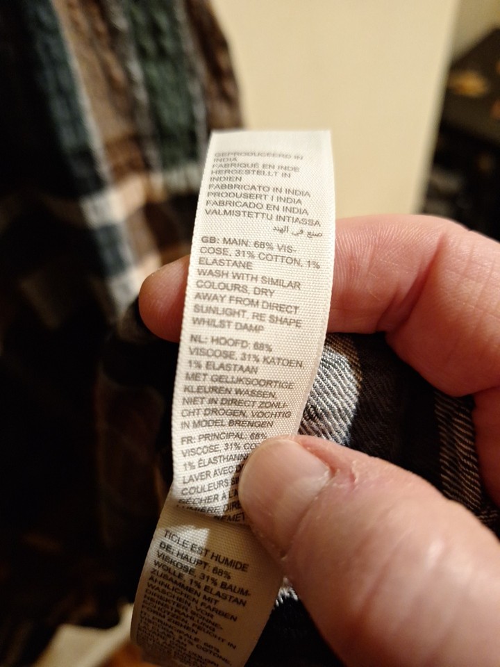 Fat Face Checked Dress 16S | eBay UK