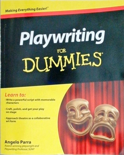 Playwriting For Dummies - paperback Parra, Angelo 9781118017227| eBay