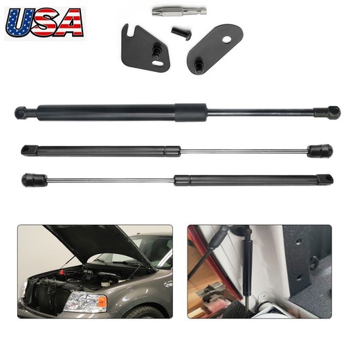 Front Struts + Tailgate Slow Down Gas Shock Strut Damper For Ford F-150 ...