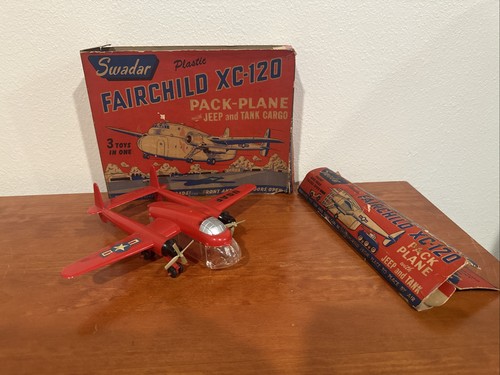 Vintage 1950’s Swadar Fairchild XC-120 Pack-Plane w/Original Box | eBay