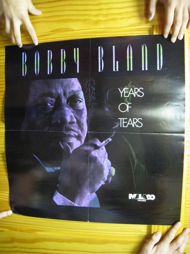 Bobby Bland Poster Years Of Tears Blue | eBay
