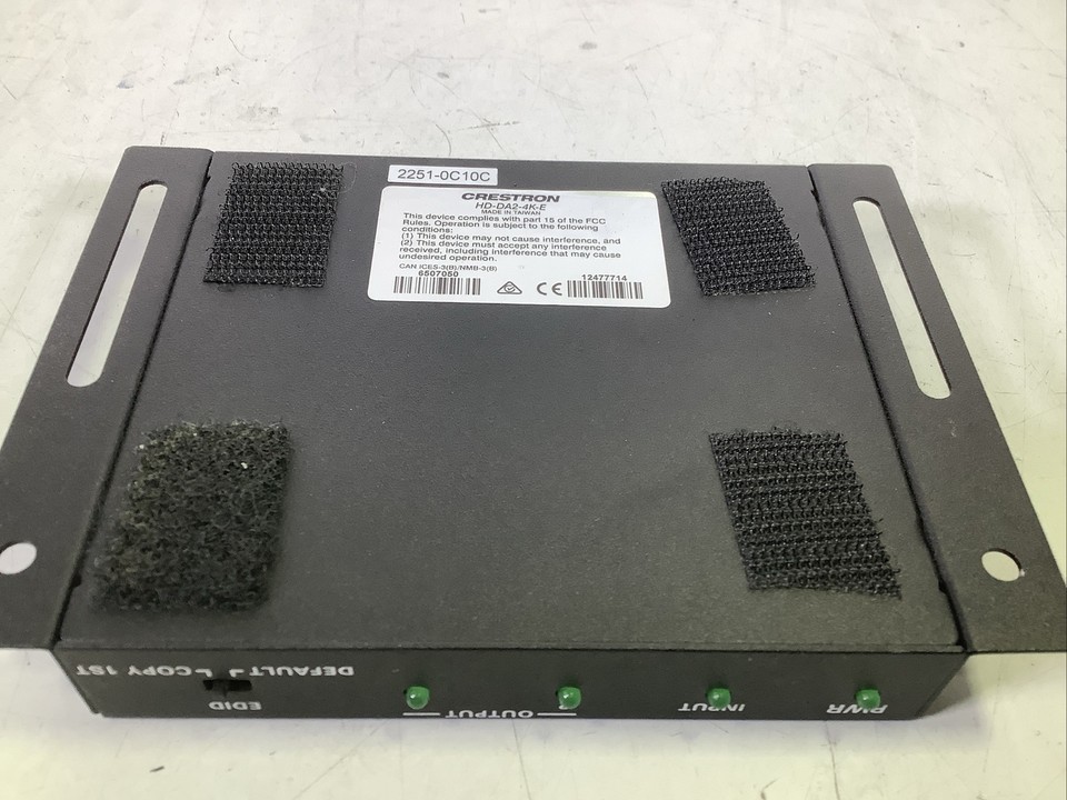 Crestron HD-DA2-4K-E HDMI High-Performance Distribution Amplifier - NG ...