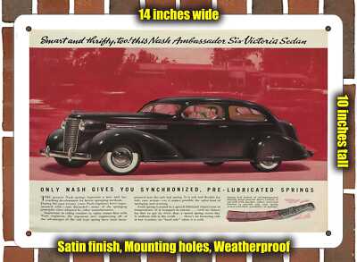 Metal Sign - 1938 Nash News (Sign Variant #26) | eBay