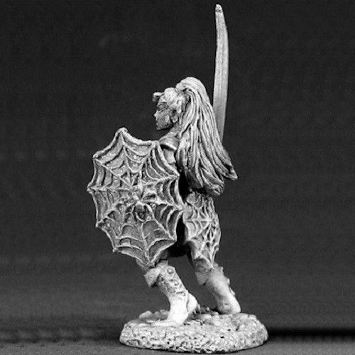 Reaper Dark Heaven Legends 02574 Female Dark Elf Fighter Elven Drow ...