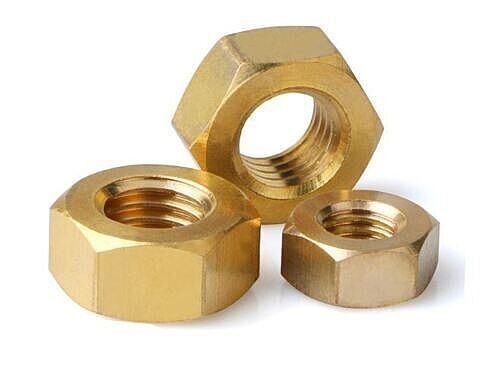 Sechskantmutter, Mutter,M2 bis M10, DIN934, Edelstahl, Messing, Stahl ...