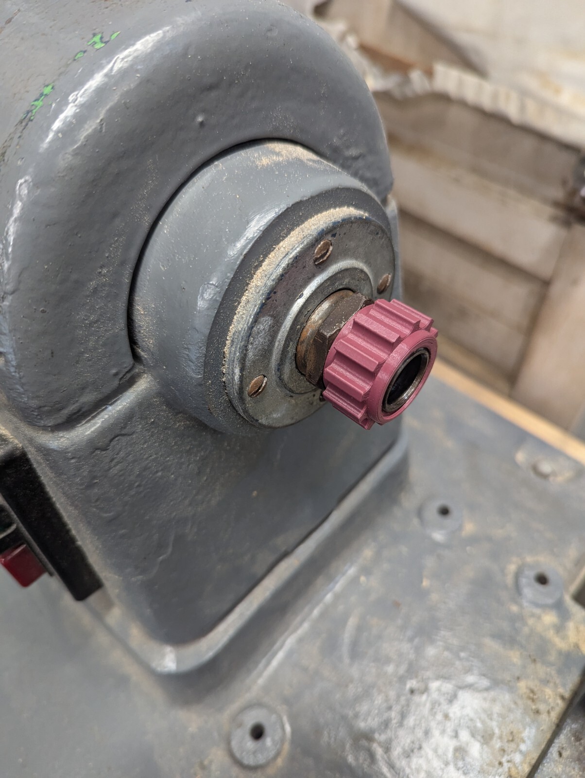 Delta Rockwell Wood Lathe 1"-8 Lh & Rh Threaded Spindle Protector | eBay