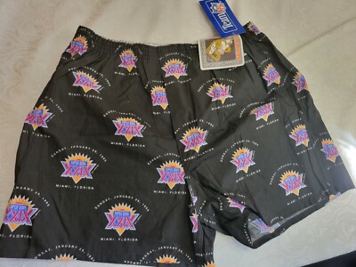 New Team NFL Bottom Drawers Sz XL 42 44 SUPER BOWL XXIX Boxer Shorts | eBay