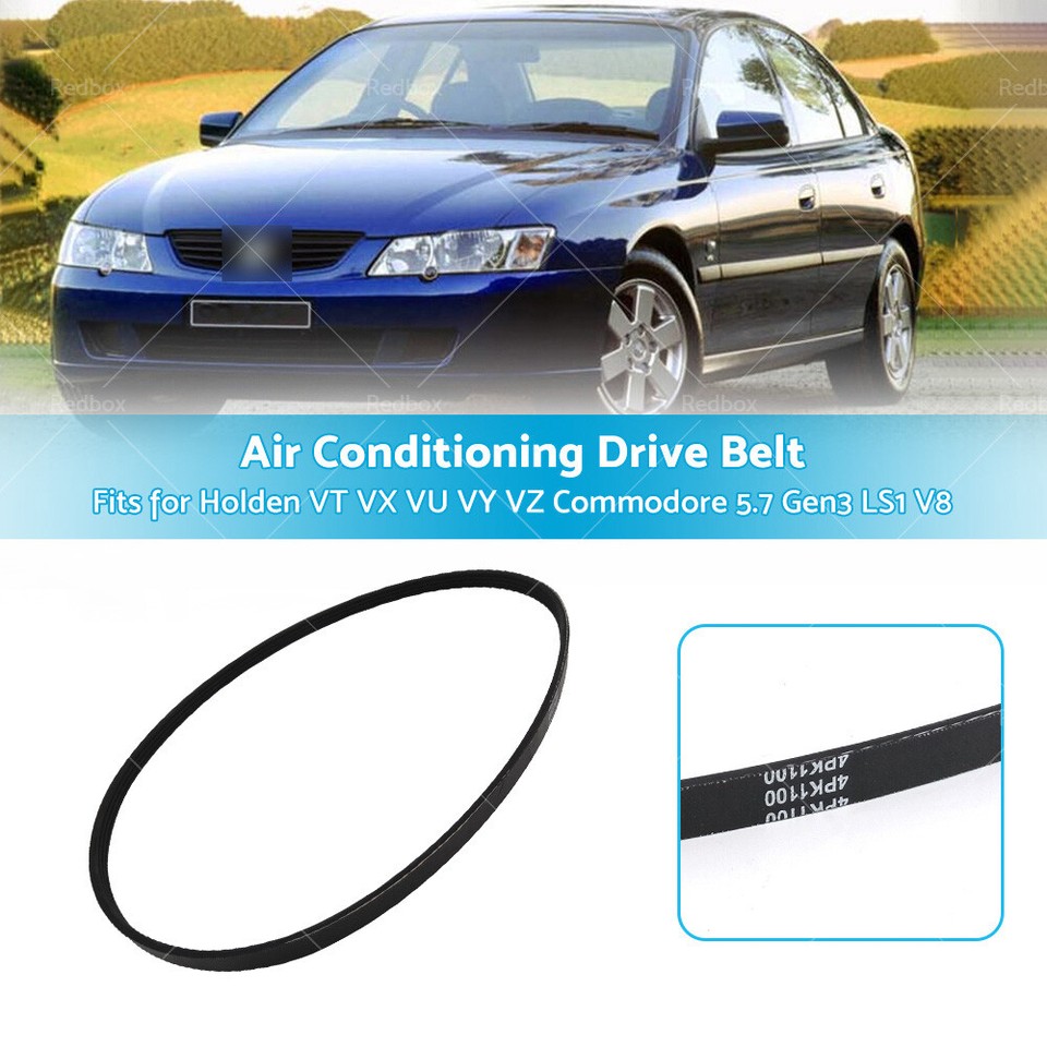 4PK1100 AC Drive Belt 4PK1100 for Holden VT VX VY VZ Commodore 5.7 Gen3 ...