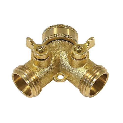 Factory PPG 52514 for PlumbMaster Brass Hose Y W/ Dual Shut-Offs 3/4Â€ ...