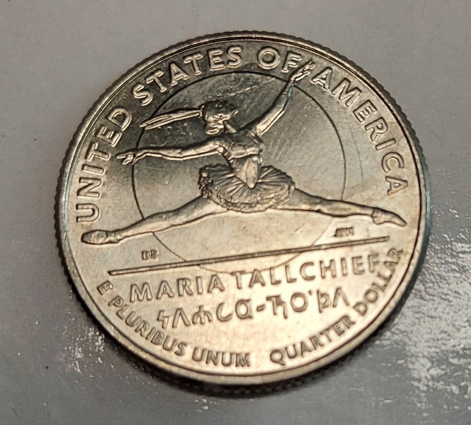2023 p maria tallchief quarter error | eBay
