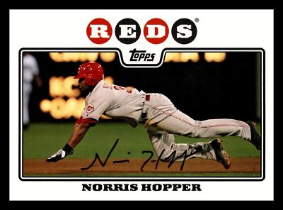 Norris Hopper 2008 Topps #131 Cincinnati Reds Mint | eBay