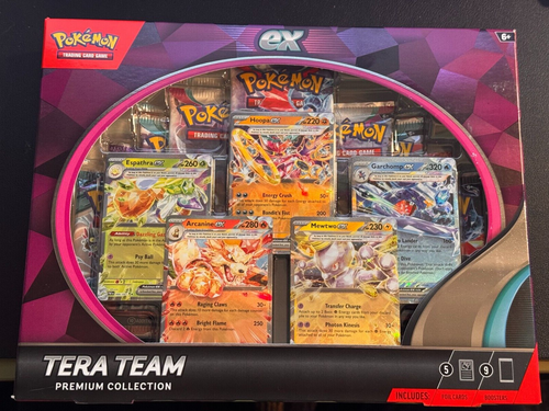 Pokemon TCG Tera Team Premium Collection Ex | eBay