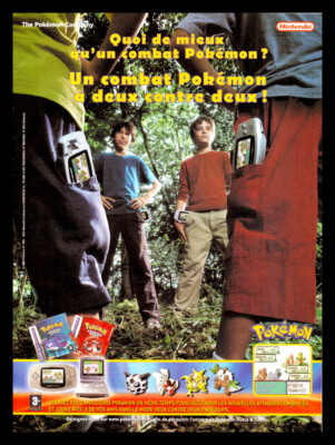 PRINT AD " POKEMON " 2003 PUBLICITE PUB | eBay