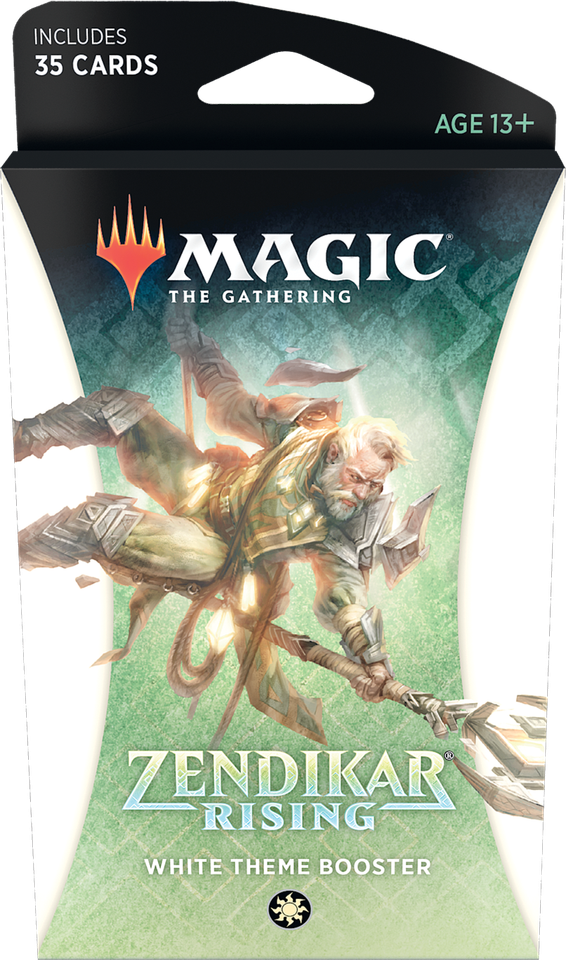 Zendikar Rising Themed Booster White (ENGLISH) SEALED NEW MAGIC MTG ...