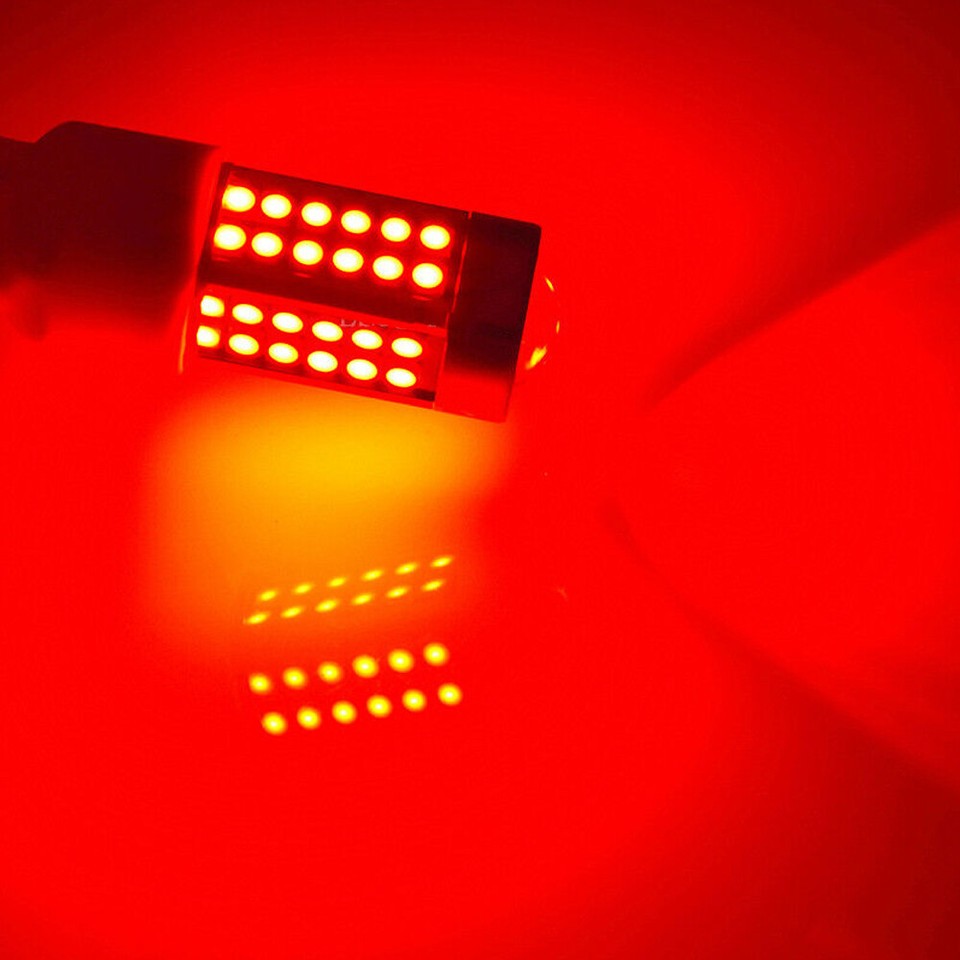 2x 1157 LED Red Brake Tail Turn Signal Light Bulbs For Chevrolet C10 ...