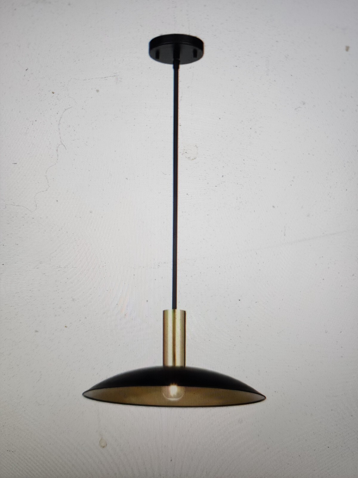 LUMINOSA 1 LIGHT OVERSIZED SHADED METAL SHADE PENDANT LIGHT | eBay