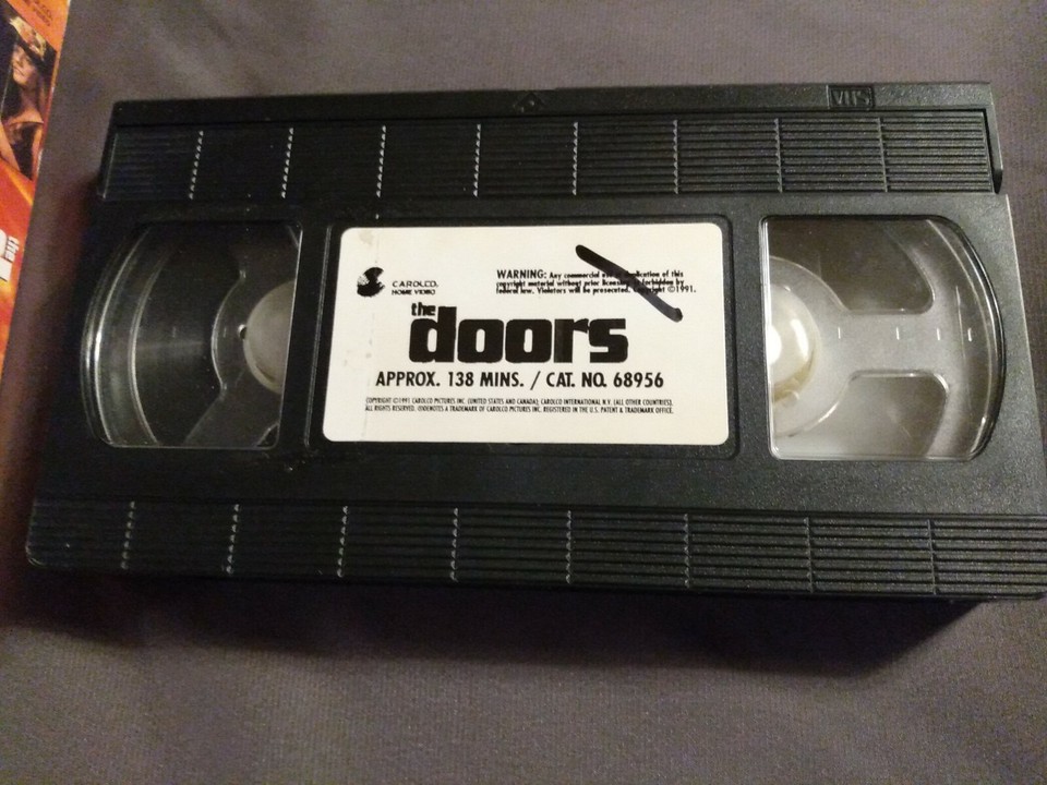 The Doors (VHS, 1991) Wow Rare find. 12236895633| eBay